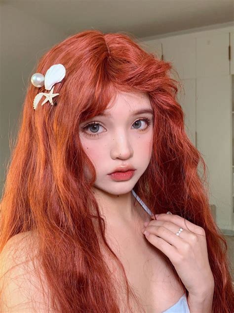 Disney Princess Ariel Inspired Makeup Look By 八尺咸鱼 Trik Makeup
