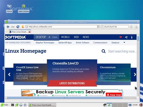 Salix Live Xfce Beta Is A Simple And Easy To Use Stackware Based OS Gallery