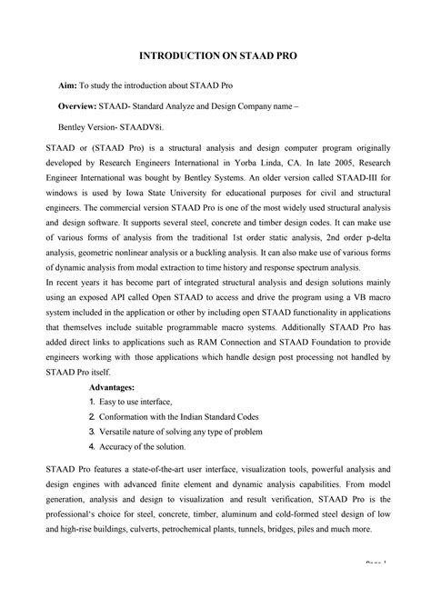 Solution Structural Analysis Analysis Of Design Of A Continuous Beam