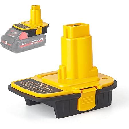 Amazon 2 Pack DCA1820 Adapter Replacement For DEWALT 18v To 20v Adapter Compatible With