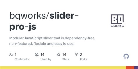 Github Bqworksslider Pro Js Modular Javascript Slider That Is