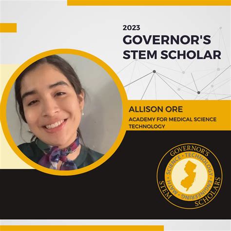Governors Stem Scholars On Linkedin Stem Njstem Technology