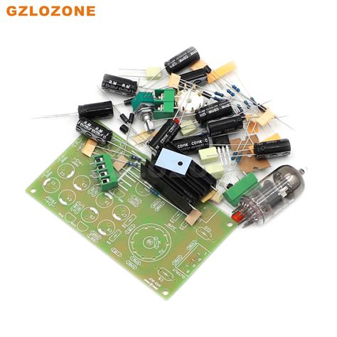 Zerozone 6n3 Tube Buffer Preamplifier Diy Kit Finished Board Preamplifier Kit Board