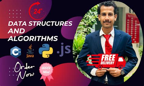 do complex data structures and algorithms tasks in java cpp or python