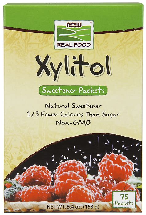 Now Foods Xylitol Packets 75 Box