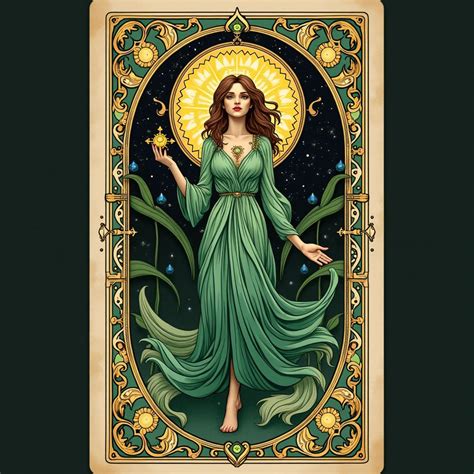 Get Lost In The Whimsy Of Art Nouveau Tarot Cards