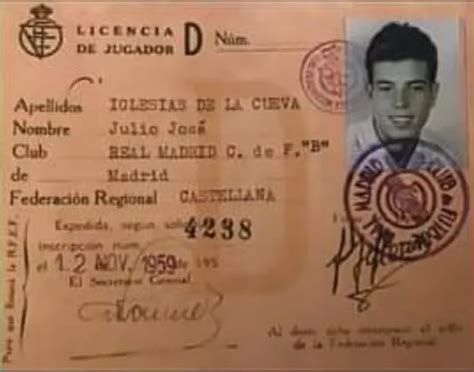 Julio Iglesias De Arquero De Real Madrid A Estella Mundial El