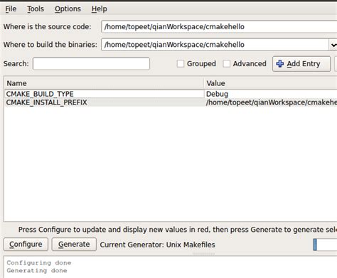 Linux Makefilecmake Helloworld Make Hello C Csdn
