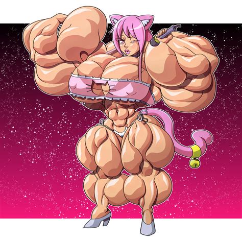 Rule 34 Abs Animal Ears Biceps Cat Ears Cat Tail Catgirl Devmgf