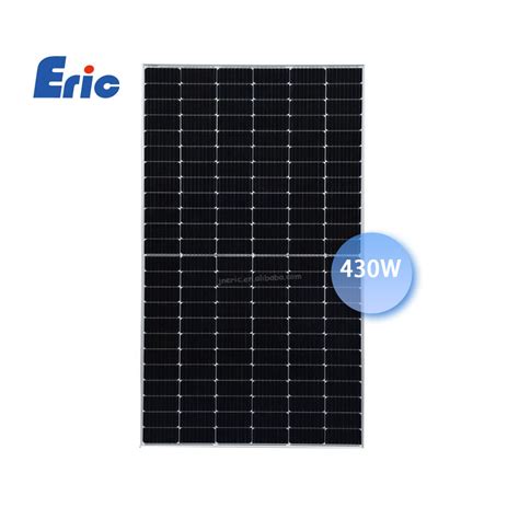 High Efficiency Solar W Half Cut W W Mono Solar Panel Half Cell Cell China W
