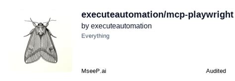 executeautomation playwright mcp server npm