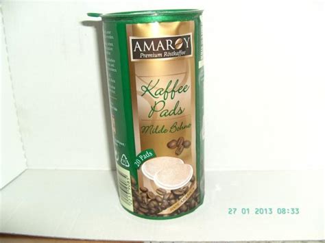 Fotos und Bilder von Kaffeegetränke Premium Kaffeepads Milde Bohne