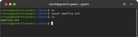 C Mo Crear Un Archivo En Linux Usando La Terminal Barcelona Geeks