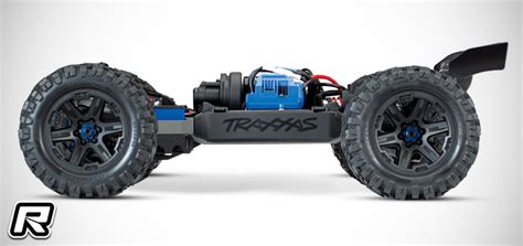 Red RC Traxxas Introduce New E Revo VXL Monster Truck