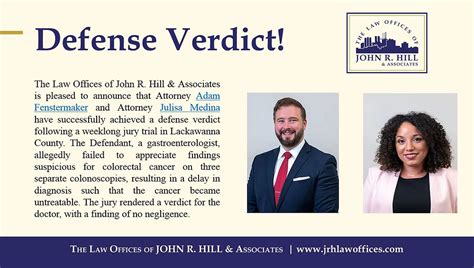 Defense Verdict