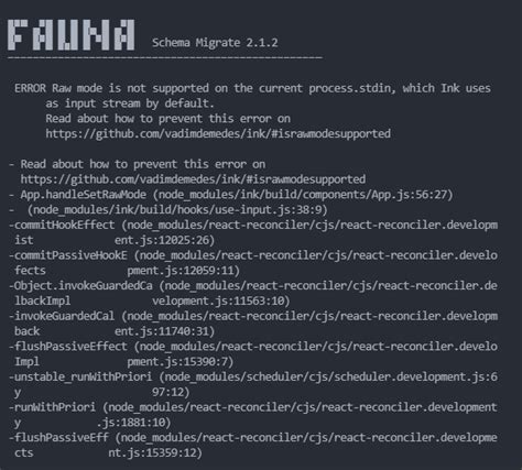 Unable To Run Commands Via Execexecsync · Issue 59 · Fauna Labsfauna