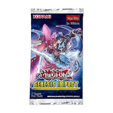 Konami Yu Gi Oh Genesis Impact Booster Pack Kon844205 Toys Shopgr