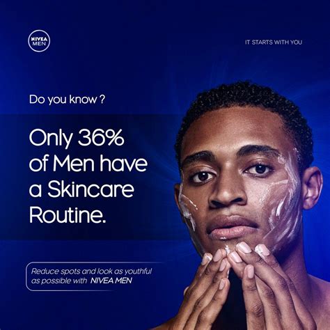 Nivea Skincare Social Media Design In 2025 Mens Skin Care Men Skin