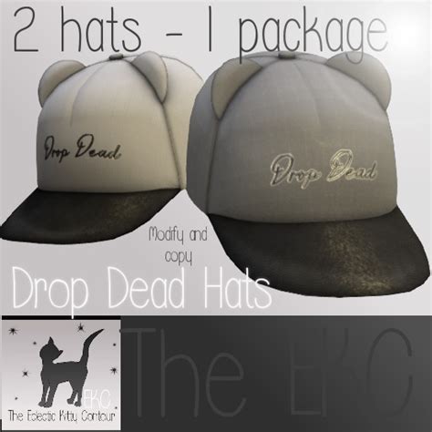 Second Life Marketplace The Ekc Drop Dead Hats
