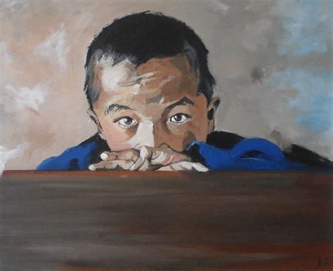 Peinture Portrait Petit Homme