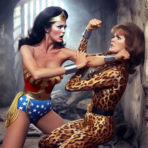 Wonder Woman Versus Cheetah Barbara Minerva By Amazingamazon1995 On