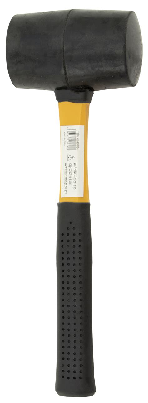 Rubber Mallet 16oz Fiberglass Handle