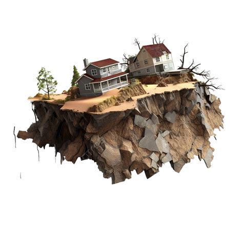 Volcanic Landslide Png Vector Psd And Clipart With Tr