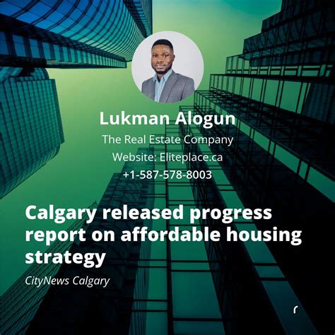 Calgary Released Progress Report On Affordable Housing Strategy