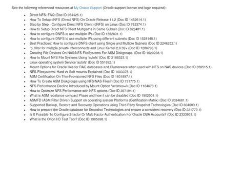 Oracle Support Mos Notes Dell Unity Xt Oracle Database Best