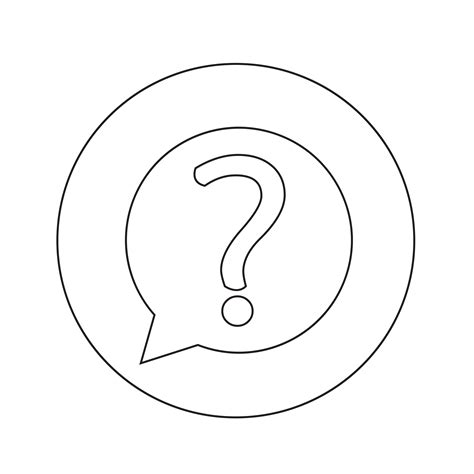 Question Mark Sign Icon 638563 Vector Art At Vecteezy