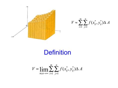 1523 Double Integrals Ppt Physics Science