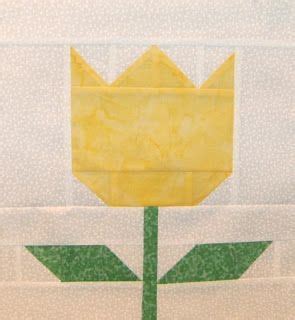 Totally Tulip Block Swap Quilt Pattern