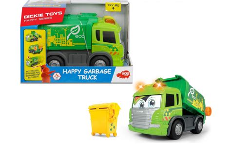 Игрушка Dickie Happy Мусоровоз для малышей Scania со светом и звуком 25 ...