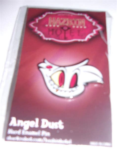 Vivziepop Helluva Boss Hazbin Hotel Angel Dust Enamel Pin Limited