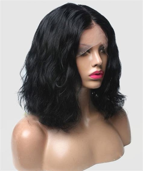 Best 150 Density Body Wave 13x6 Lace Front Human Hair Wigs Bob Style