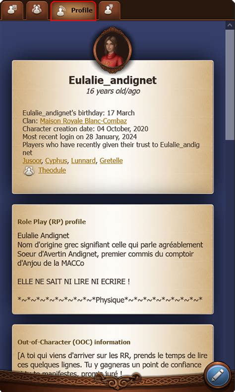 Profile Official Wiki Of The Renaissance Kingdoms