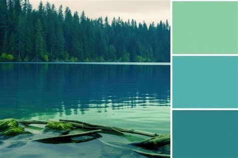 Premium Ai Image Cool Tones Generative Ai