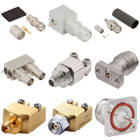 Smp Msfd Csb Rf Connectors Coaxial Connectors Smp Strt Jck Rnd Pst Bkhd