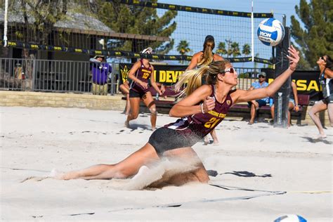 Asu Beach Volleyball Devils Swept At Asu Invitational Cronkite Sports