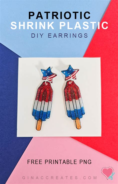 Diy Shrink Plastic Earrings Cricut Tutorial