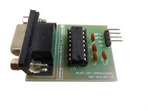Breakout Board For Max232 Ic Rs232 Serial Port To Ttl 3 3v Or 5v Converter Module At ₹ 71