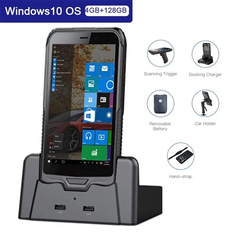 Lector De Esc Ner De C Digo De Barras MI62H Windows 10 PDA 6 Pulgadas