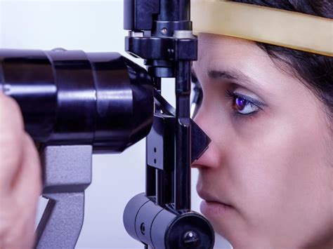 Premium Photo Eye Doctor Visits The Patient Using A Special Tool Pachymetry Is A Diagnostic Test