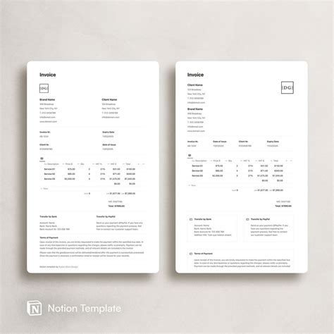 Notion Receipt Template Prntbl Concejomunicipaldechinu Gov Co