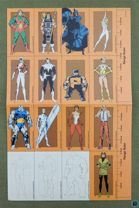 Msh Advanced Character Cards 3 F Wayne S Books