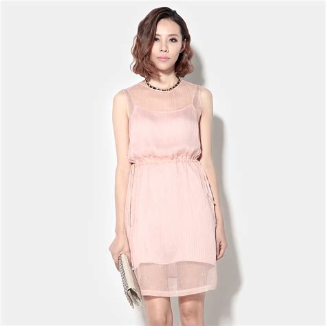 欧美出口miccbeirn2014新款夏装女装无袖连衣裙背心裙吊带裙女赖赖找宝