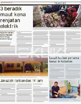 3 Beradik Maut Kena Renjatan Elektrik KLiK