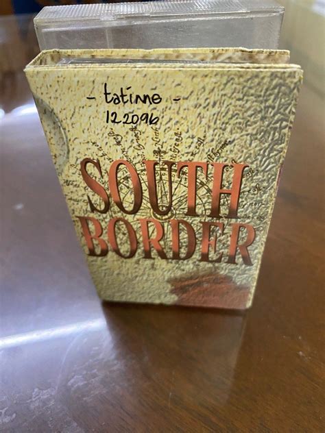 South Border Self Title Album Philippine Opm Cassette Tape Used W