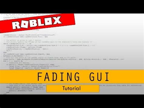How Do I Make A Frame Fade In Scripting Support Developer Forum Roblox
