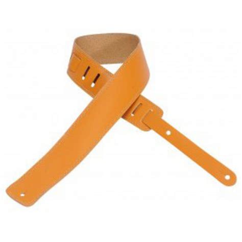 Levys Dm1 Leather Strap Tan At Gear4music
